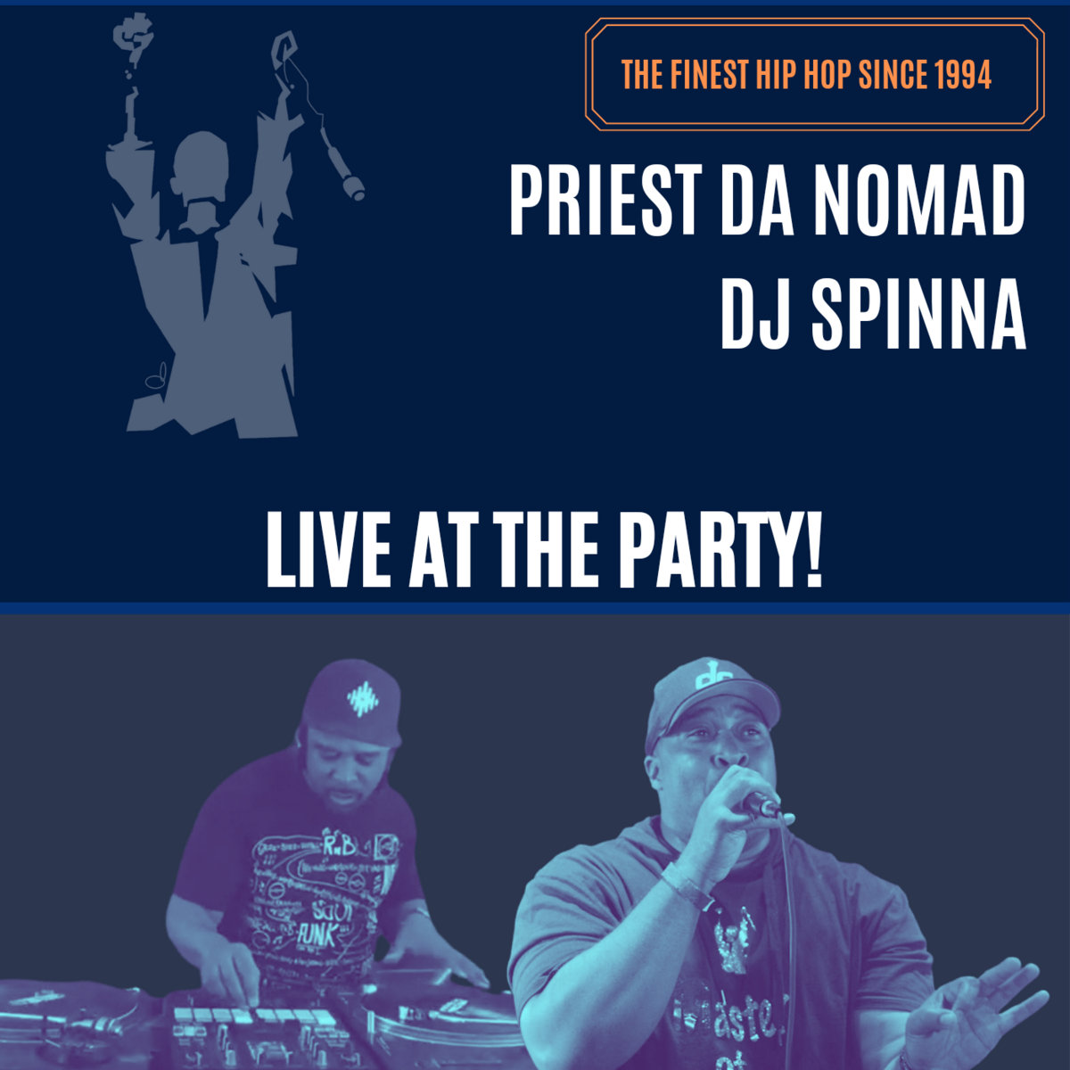 Live at the Party! by Priest da Nomad & DJ Spinna (Single): Reviews ...