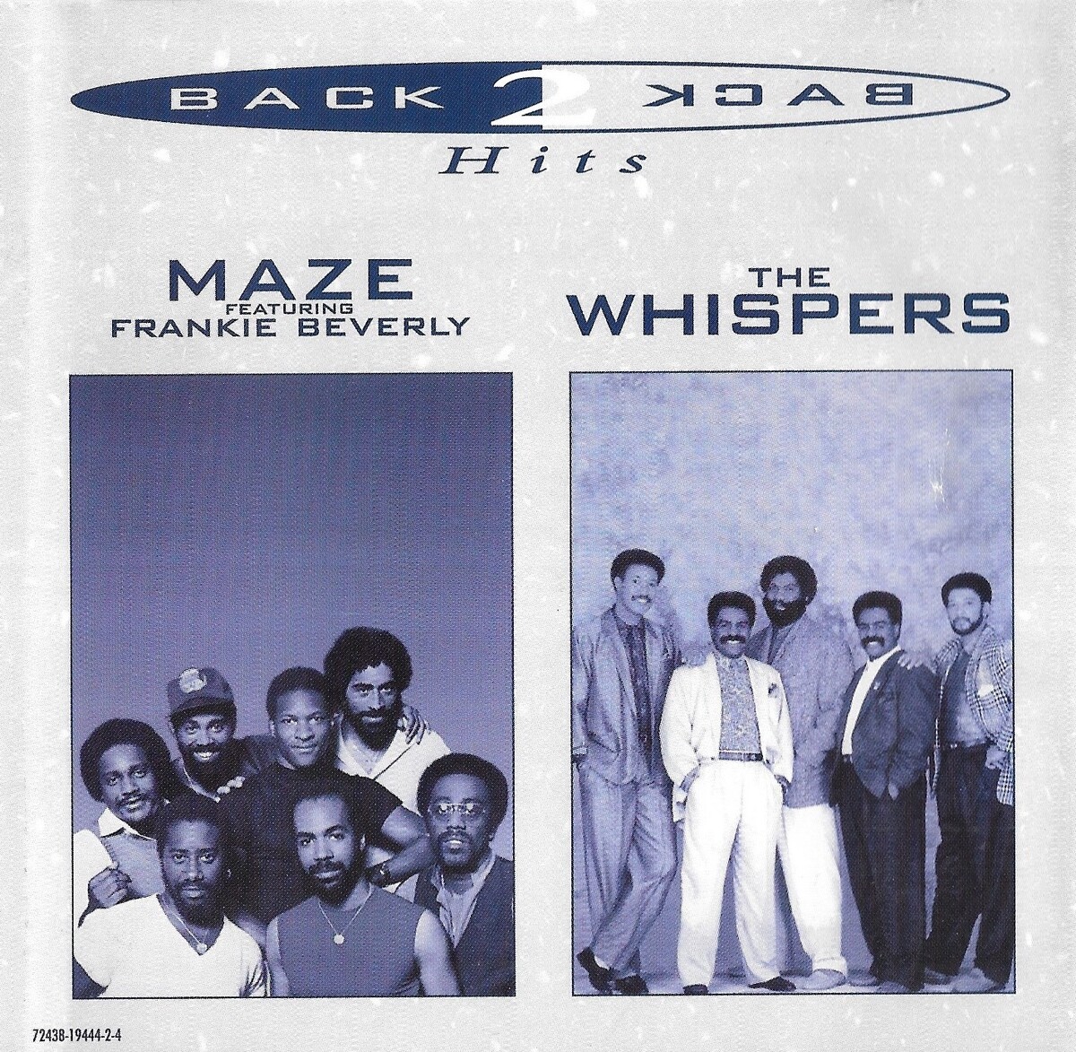Back 2 Back Hits by Maze Featuring Frankie Beverly / The Whispers ...