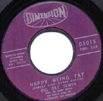 Happy Being Fat / Soul Waltzin' by Big Dee Irwin (Single, Pop): Reviews ...