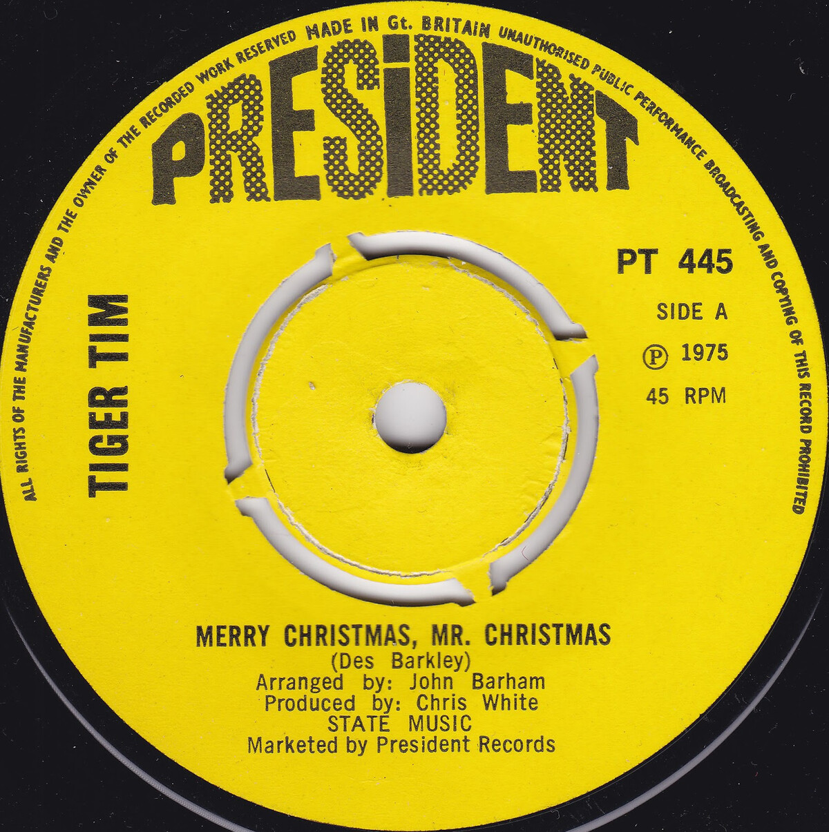 Merry Christmas, Mr. Christmas / Moving On by Tiger Tim (Single): Reviews, Ratings, Credits ...