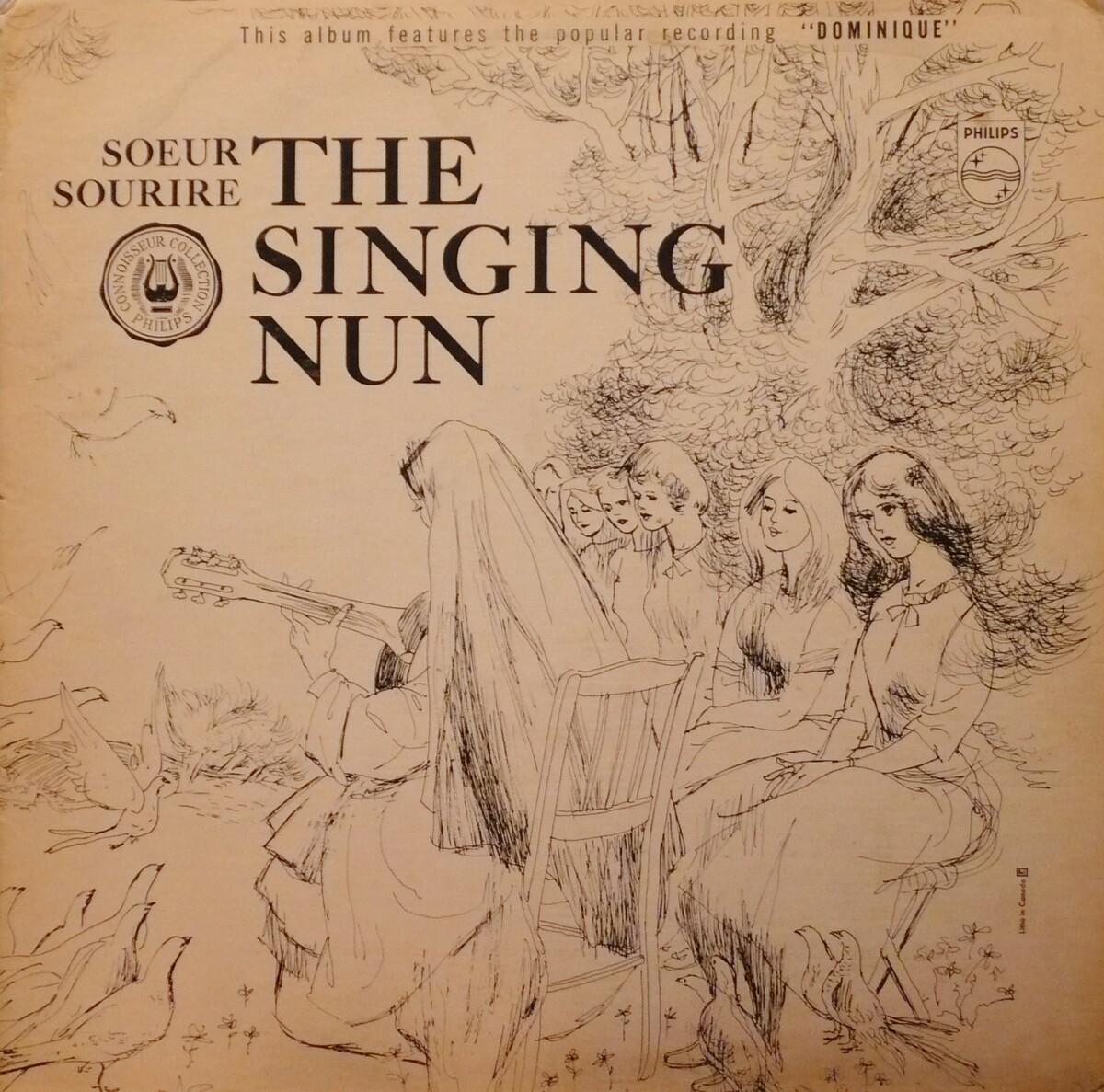 The Singing Nun by Sœur Sourire (Album; Philips; PCC-C-203): Reviews ...