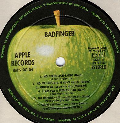 Badfinger by Badfinger (Album; Apple; HAPS 501-04): Reviews, Ratings ...