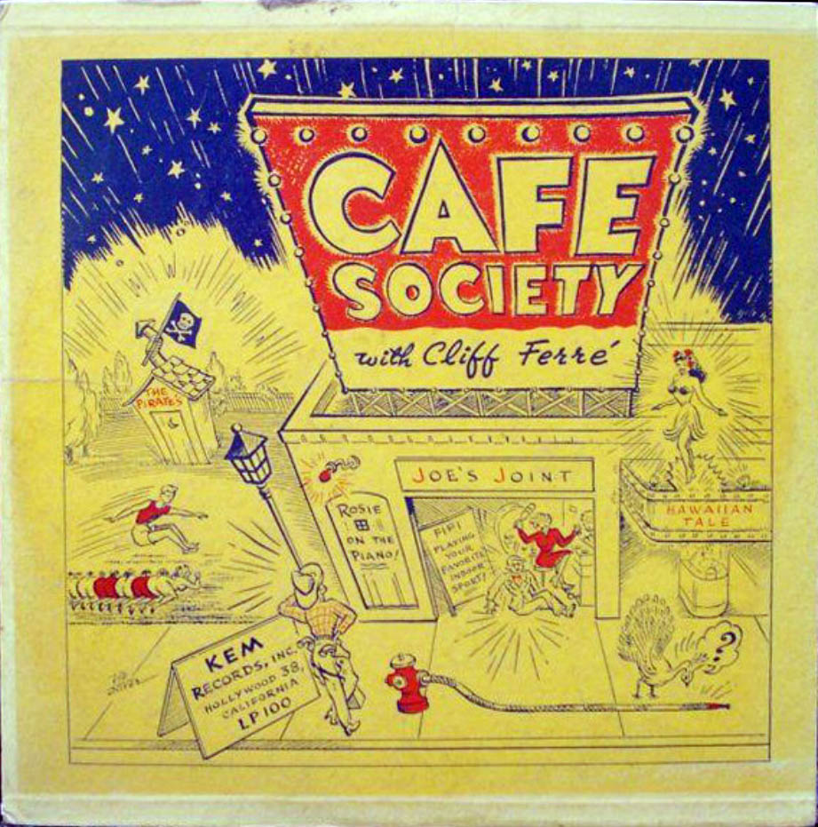 Cafe Society by Cliff Ferré (Album; Kem; LP100): Reviews, Ratings ...