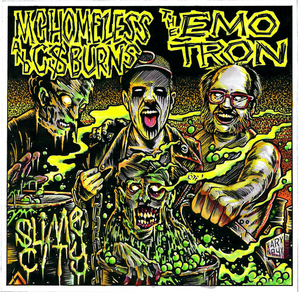 Slime City by MC Homeless and C$Burns / The Emotron (Single): Reviews ...