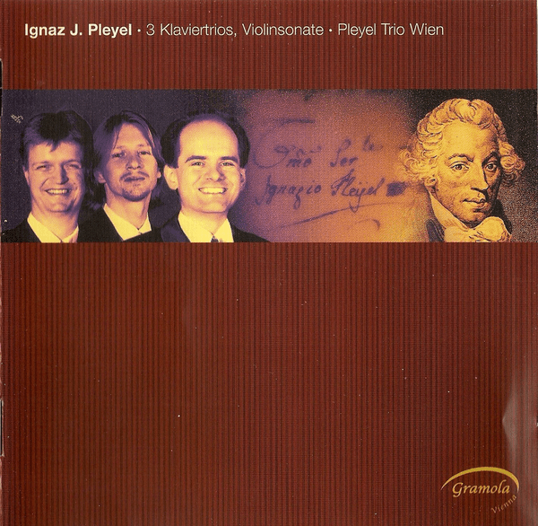 Drei Klaviertrios / Violinsonate (Pleyel Trio Wien) by Ignaz Joseph ...