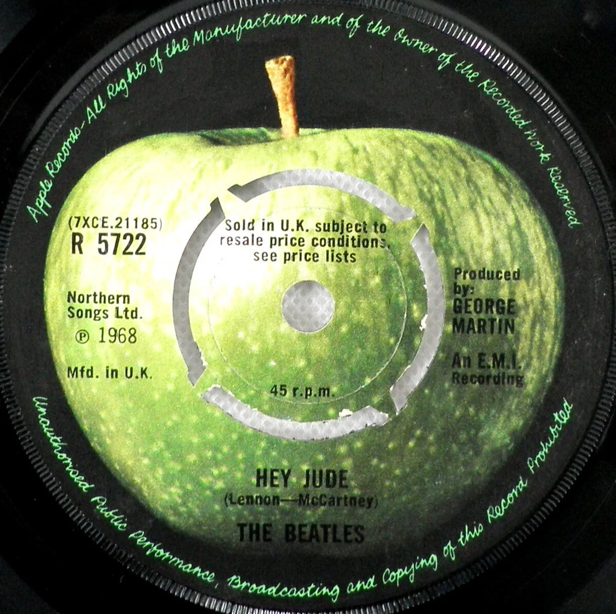 Hey Jude / Revolution by The Beatles (Single, Pop Rock): Reviews ...