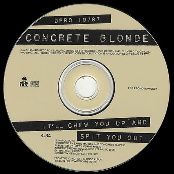 It'll Chew You Up and Spit You Out by Concrete Blonde (Single ...