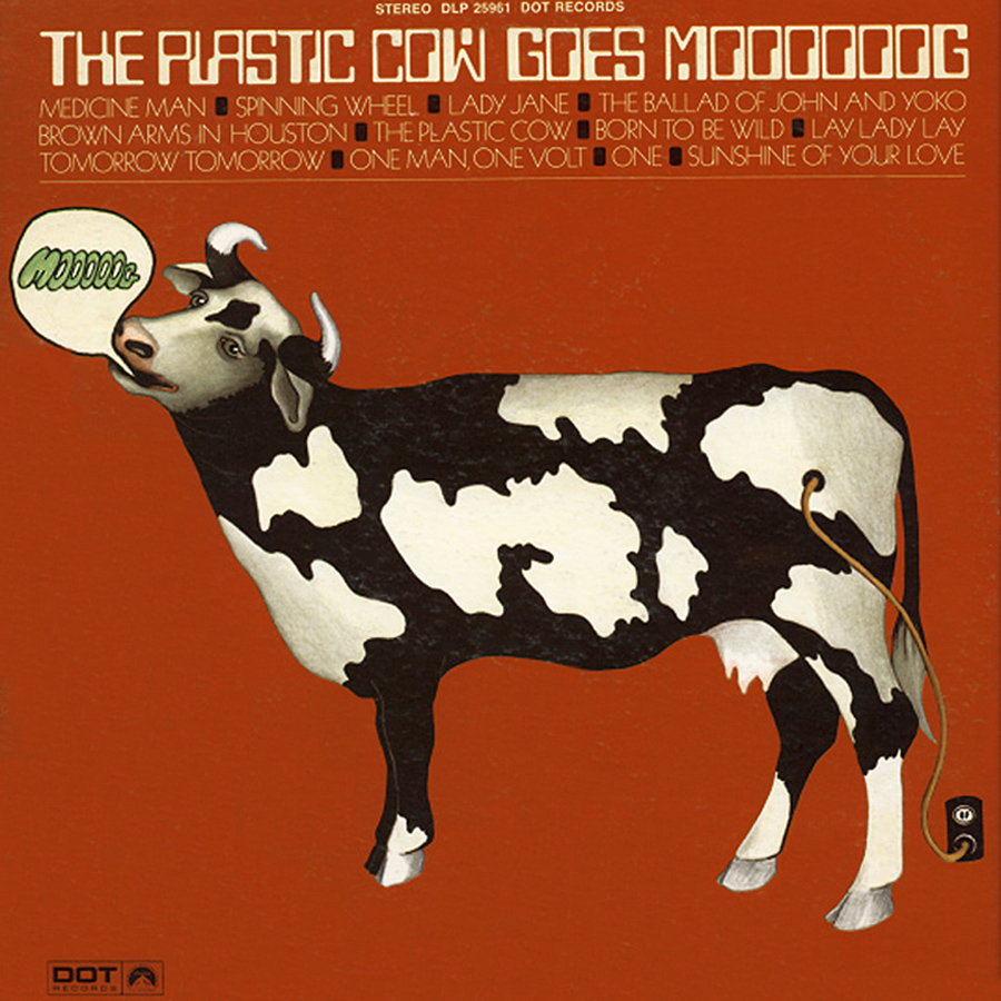 The Plastic Cow Goes Moooooog by Mike Melvoin (Album; Dot; DLP 25961 ...