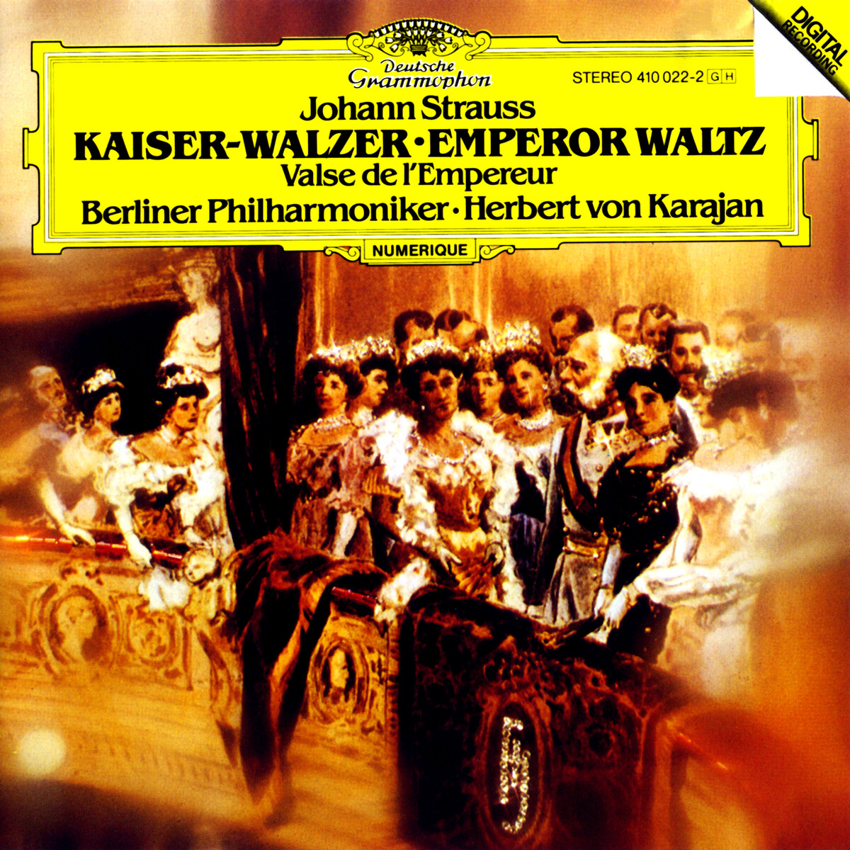 Kaiser-Walzer by Berliner Philharmoniker / Herbert von Karajan (Album; Deutsche Grammophon; 410 ...
