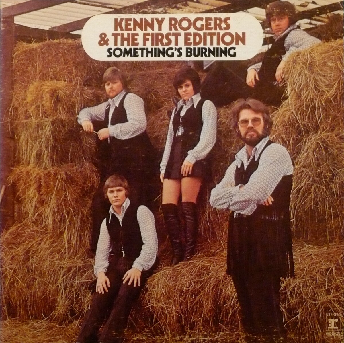 Something's Burning by Kenny Rogers & The First Edition (Album; RS 6385 ...