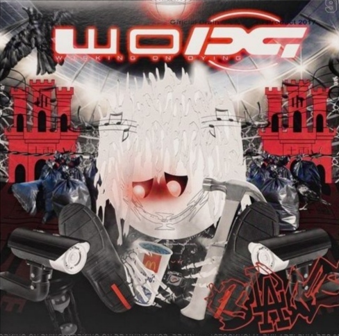 Working on Dying [silver vinyl] by Bladee (Album; YEAR0001; YR0044LP ...