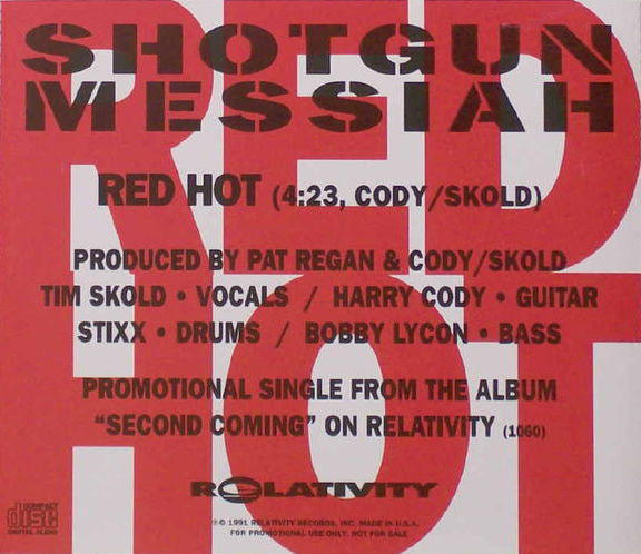 Red Hot by Shotgun Messiah (Single, Glam Metal): Reviews, Ratings ...