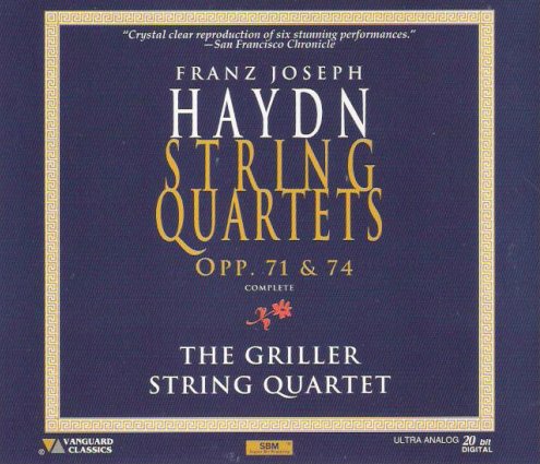 String Quartets, Opp. 71 & 74 by Griller String Quartet (Compilation ...