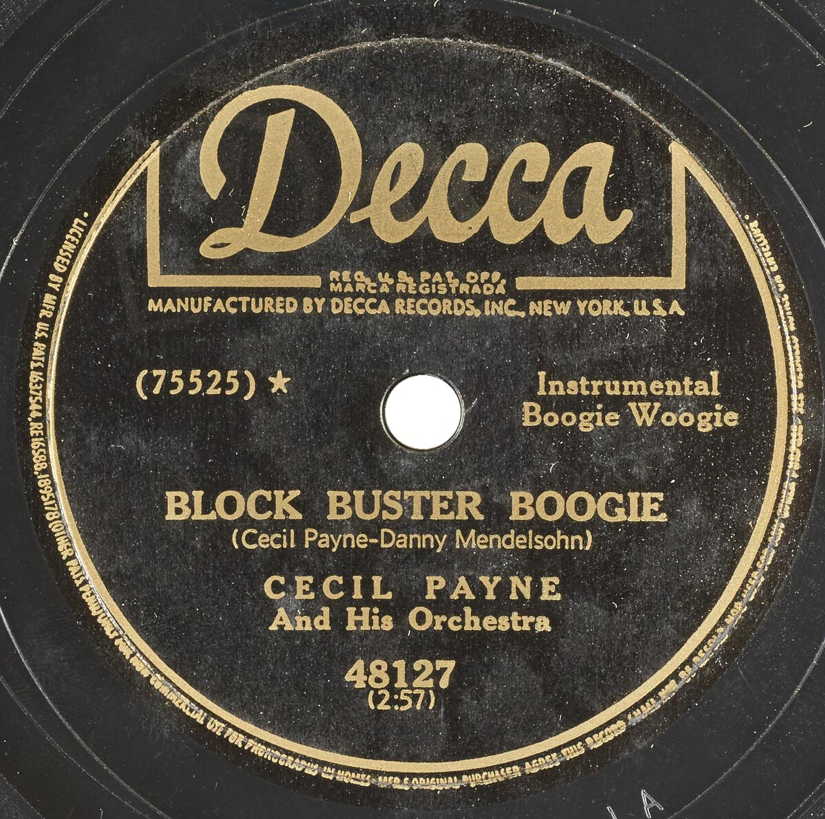 Block Buster Boogie by Cecil Payne (Single, Jump Blues): Reviews, Ratings, Credits, Song list ...