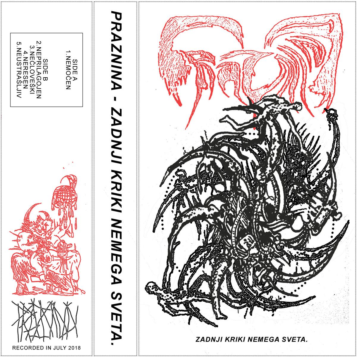 Zadnji kriki nemega sveta by Praznina (EP, Harsh Noise): Reviews ...