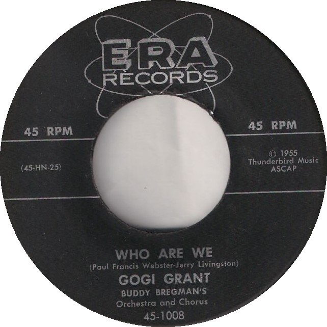 Who Are We / We Believe in Love by Gogi Grant (Single): Reviews ...