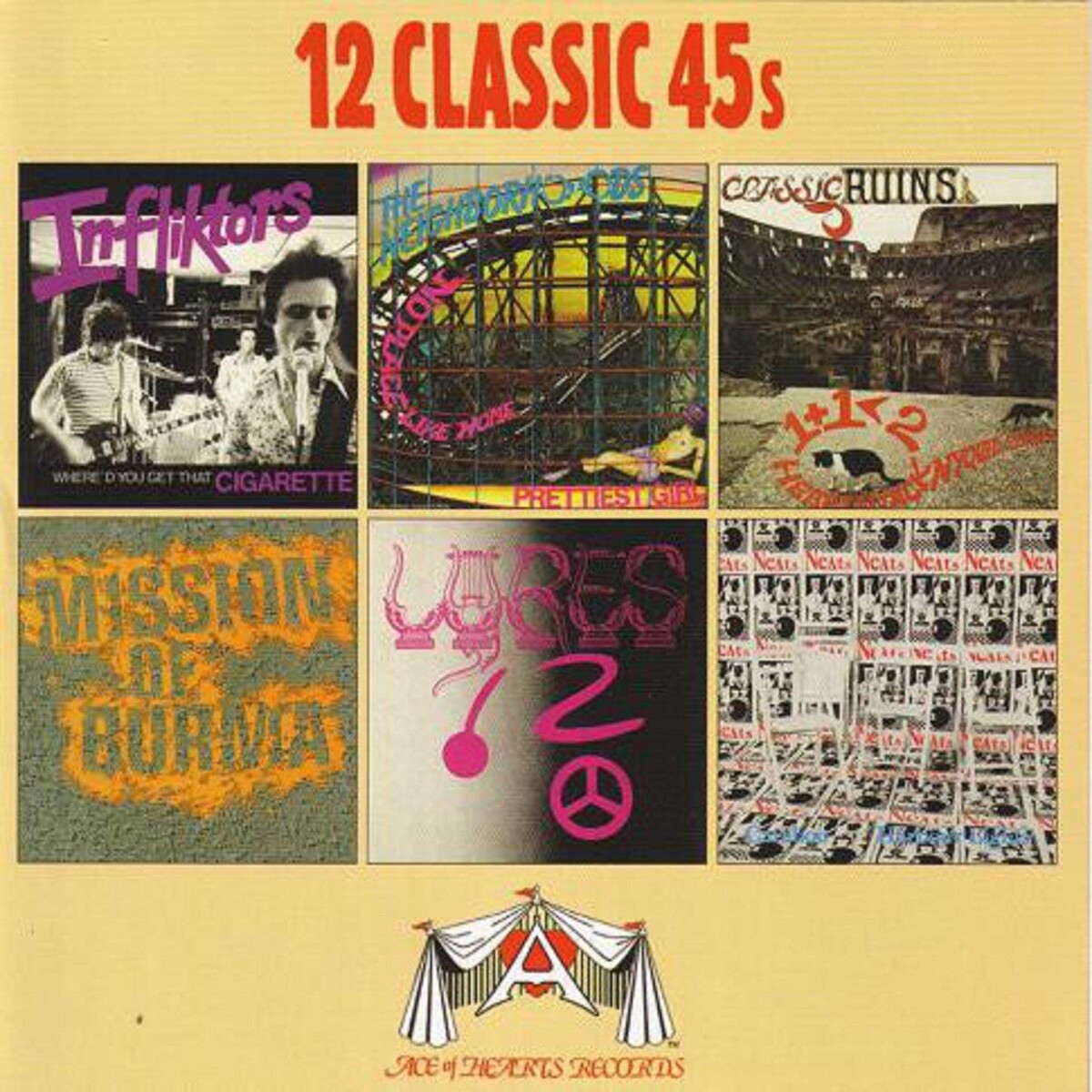 12 Classic 45s by Various Artists (Compilation, Punk Rock): Reviews ...