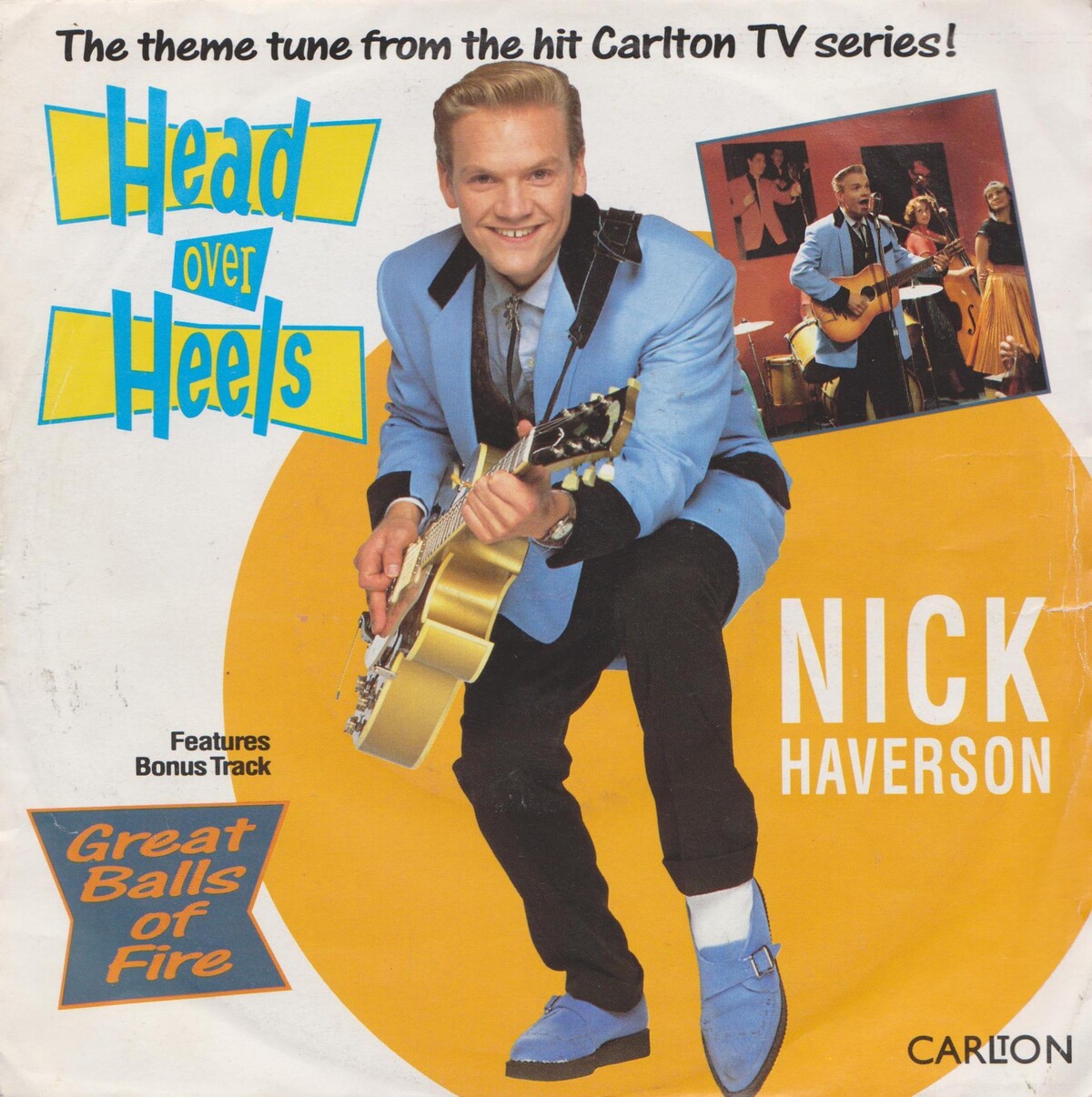 Head Over Heels / Great Balls of Fire by Nick Haverson (Single; Telstar ...