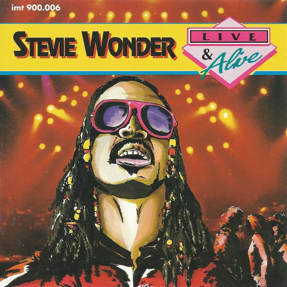 Live & Alive - Live USA by Stevie Wonder (Bootleg; Imtrat; imt 900.006 ...
