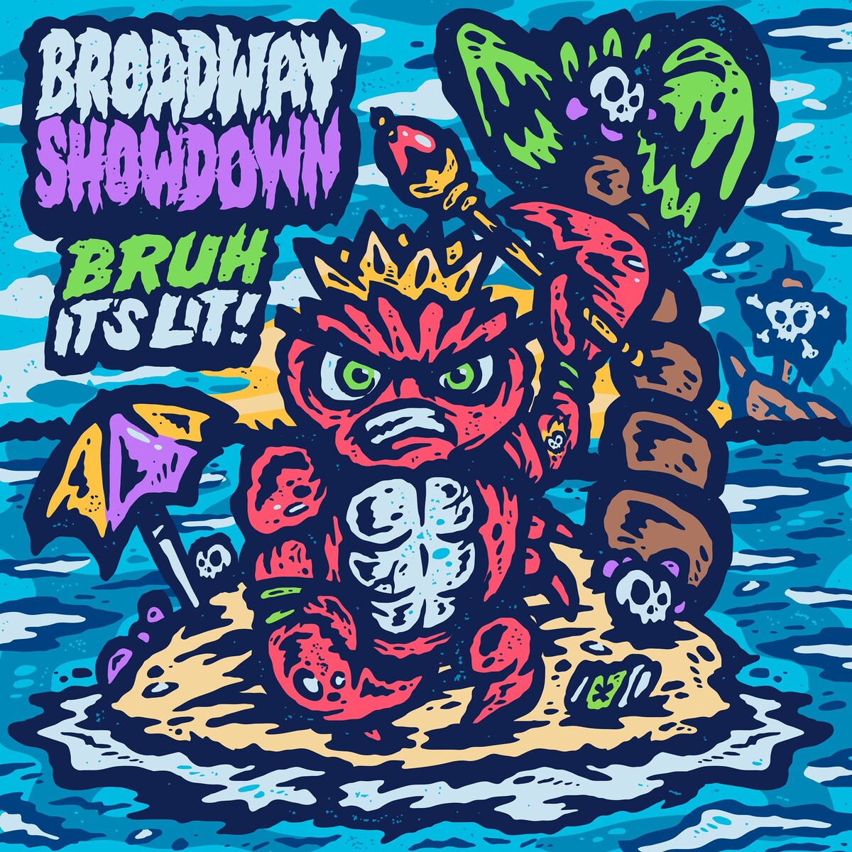 Bruh It's Lit! by Broadway Showdown (EP, Electronicore): Reviews ...