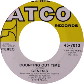 Counting Out Time / The Lamb Lies Down on Broadway by Genesis (Single ...