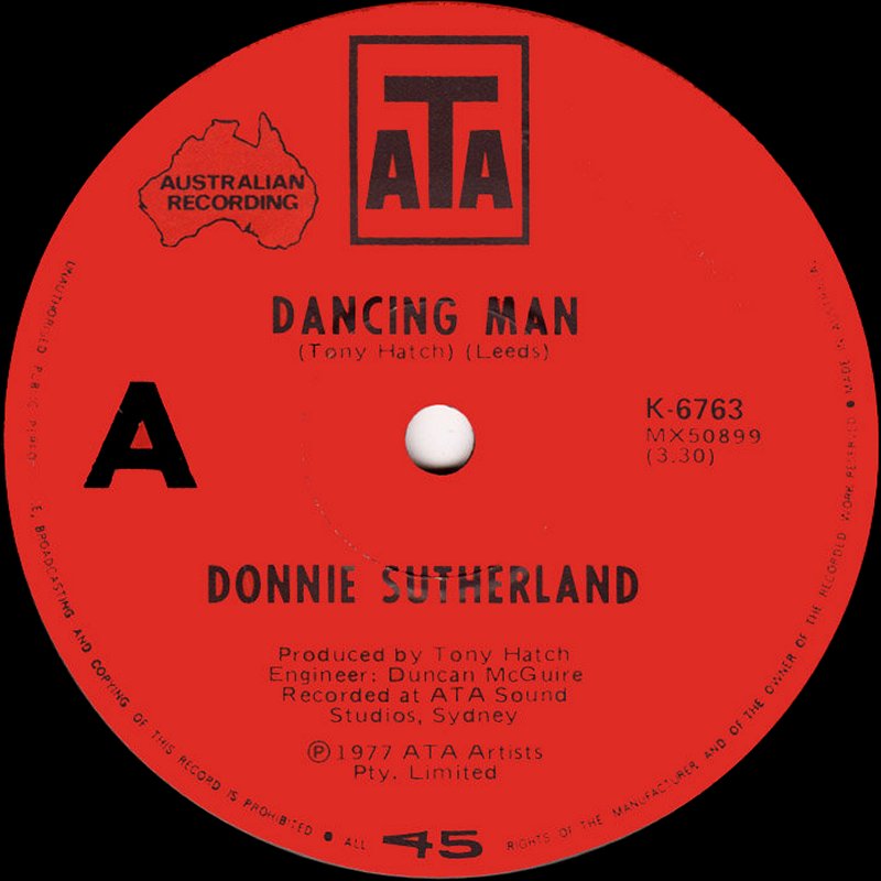 Dancing Man / Dancing Man (Disco Version) by Donnie Sutherland (Single, Disco): Reviews, Ratings ...