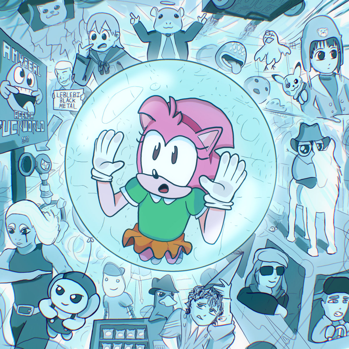 AmyReal Adventures: I Hope They Made lots of HEXD music... ey luigi ...