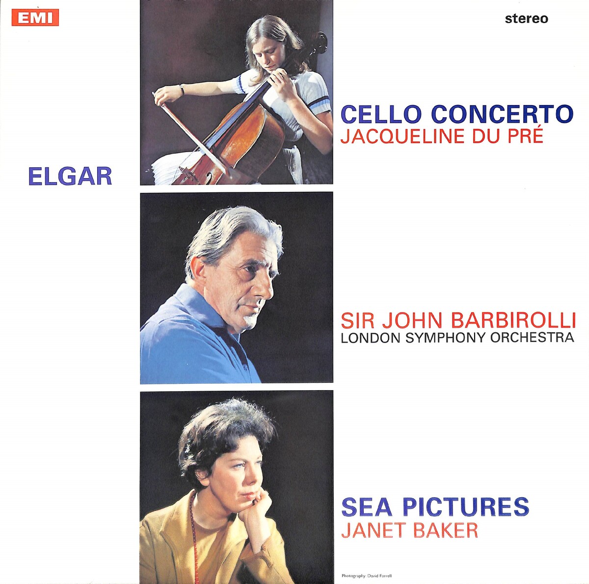 Cello Concerto; Sea Pictures by London Symphony Orchestra / Sir John ...