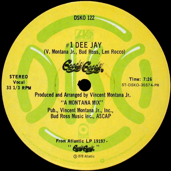 #1 Dee Jay by Goody Goody (Single; Atlantic; DSKO 122): Reviews ...