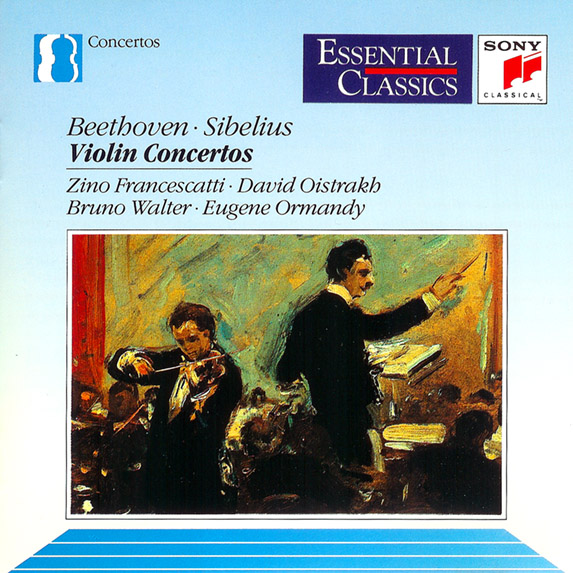 Violin Concertos by Bruno Walter / Eugene Ormandy / Zino Francescatti / David Oistrakh ...