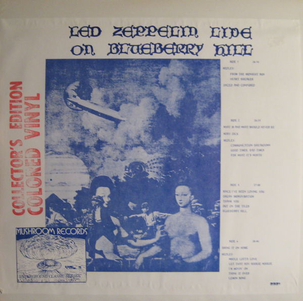Live on Blueberry Hill by Led Zeppelin (Bootleg; Mushroom 2321 ...