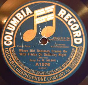 Where Did Robinson Crusoe Go With Friday on Saturday Night / I'm Going ...