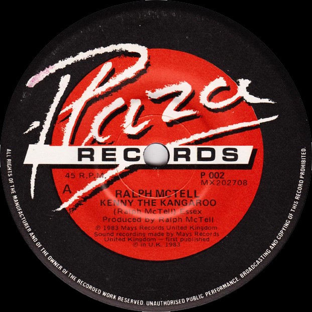 Kenny the Kangaroo / Peter the Parrot by Ralph McTell (Single): Reviews ...