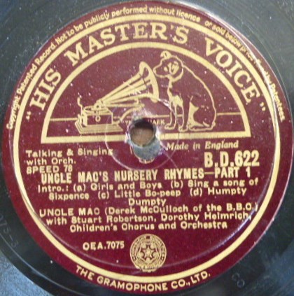 Uncle Mac's Nursery Rhymes, Parts 1 & 2 by Uncle Mac (Single, Nursery ...