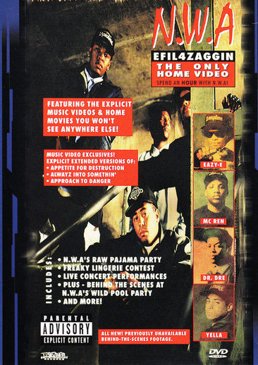 Efil4zaggin: The Only Home Video by N.W.A (Video): Reviews, Ratings ...