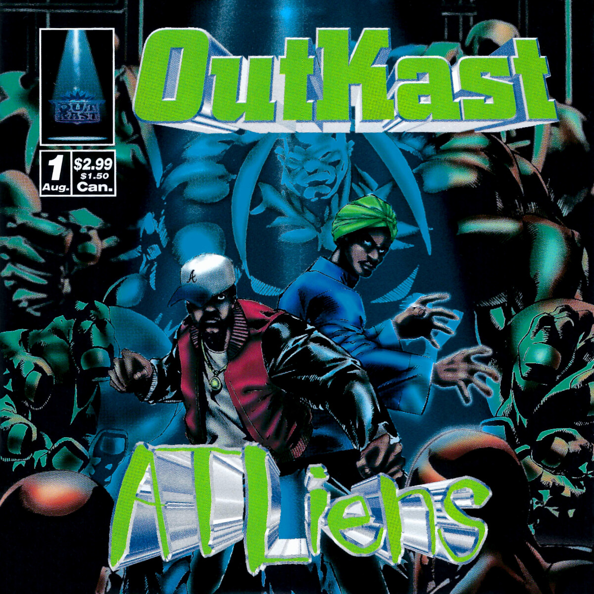 ATLiens by OutKast (Album, Hip Hop): Reviews, Ratings, Credits, Song list - Rate Your Music