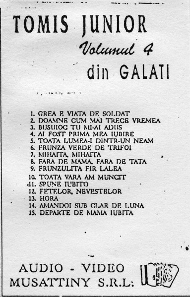 Vol. 4 by Tomis Junior din Galati (Album, Muzică lăutărească): Reviews ...