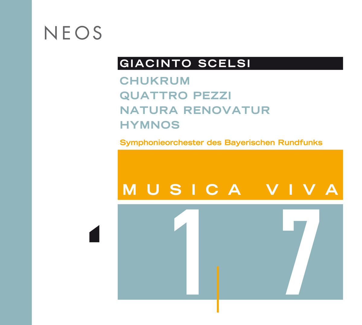 Musica Viva 17: Chukrum; Quattro pezzi; Natura renovatur; Hymnos by ...