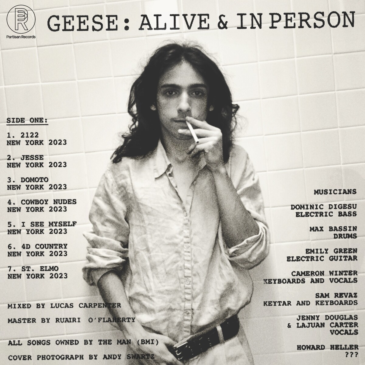 Alive & In Person by Geese (Additional release, Indie Rock): Reviews ...