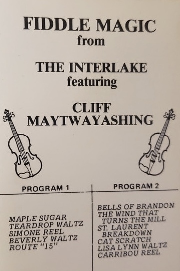 Fiddle Magic From the Interlake by Cliff Maytwayashing (Album, Métis ...