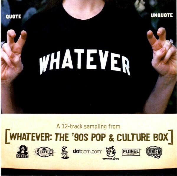 A 12-Track Sampling From Whatever: The '90s Pop & Culture Box by ...