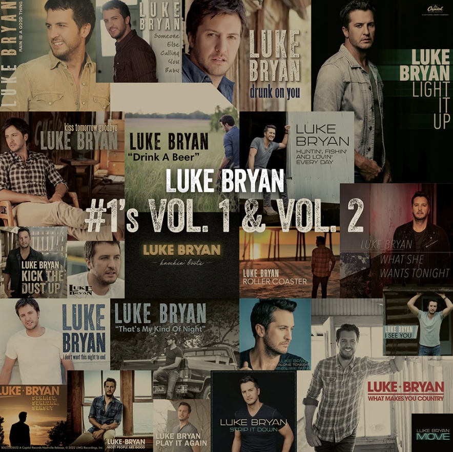 #1's Vol. 1 & Vol. 2 by Luke Bryan (Compilation, Country): Reviews, Ratings, Credits, Song list ...