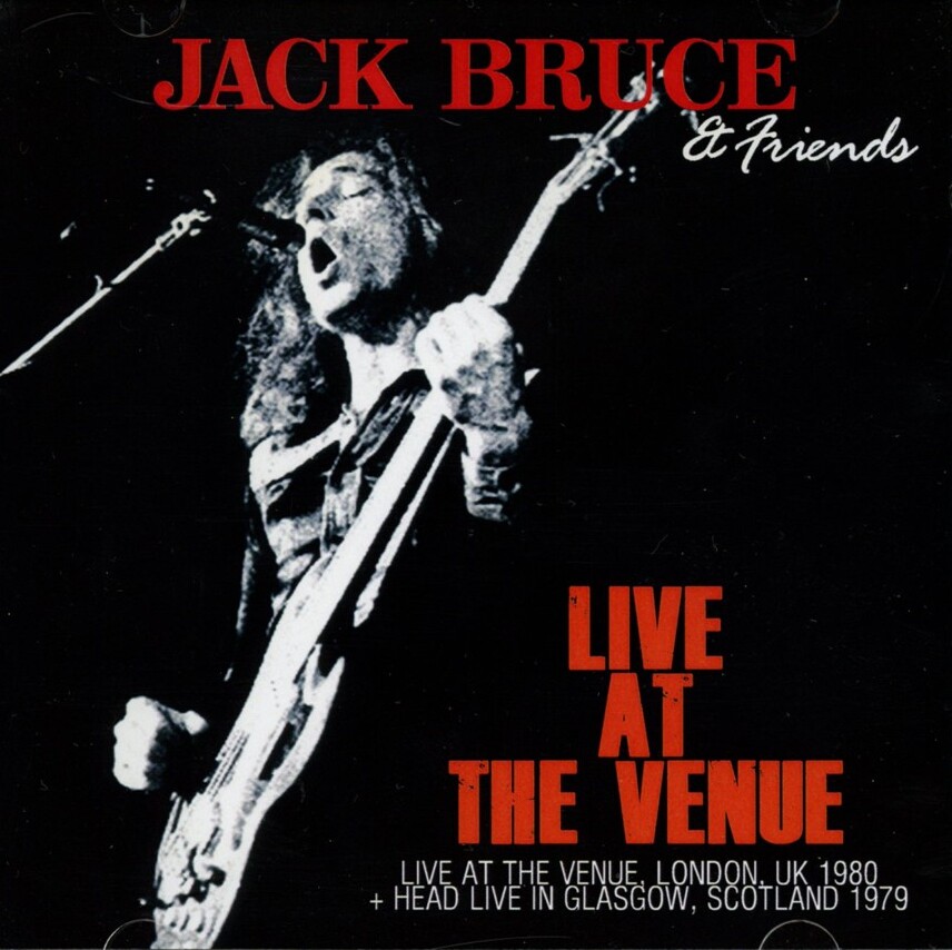 Live at the Venue by Jack Bruce & Friends (Bootleg): Reviews, Ratings ...