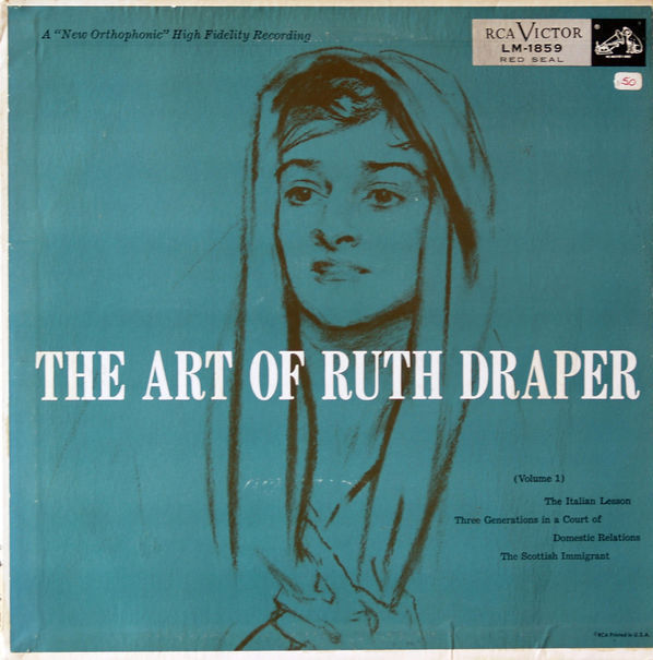 Ruth Draper Albums: songs, discography, biography, and listening guide - Rate Your Music