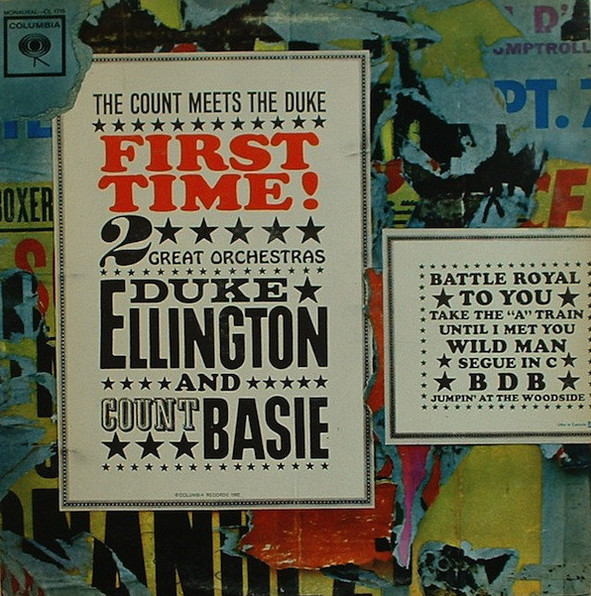 First Time! The Count Meets the Duke by Duke Ellington & Count Basie (Album, Big Band): Reviews ...