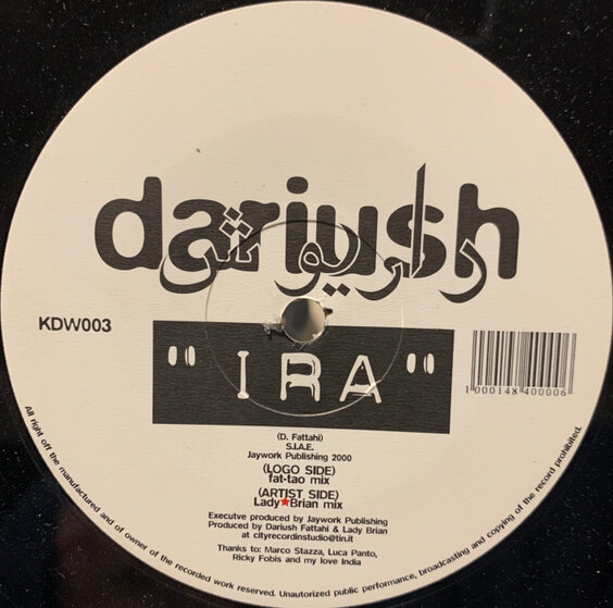 Ira by Dariush (Single; Kadabra Digital Wizard; KDW 003): Reviews ...