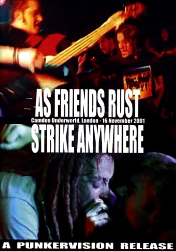 Camden Underworld, London - 16 November 2001 by As Friends Rust ...