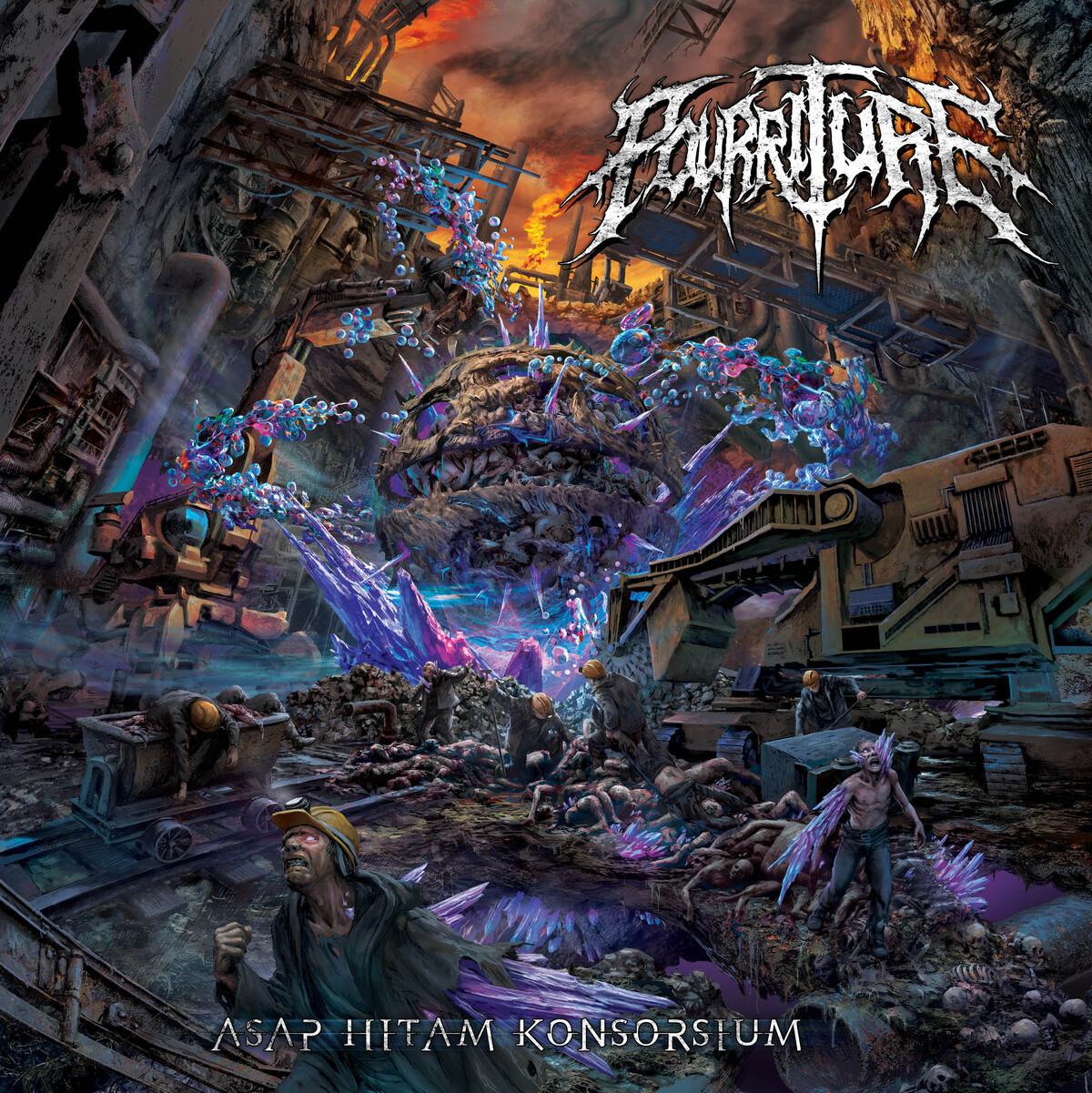 Asap Hitam Konsorsium by Pourriture (Album, Brutal Death Metal ...
