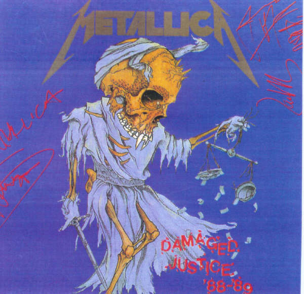 Damaged Justice Tour '89 by Metallica (Bootleg; Beech Marten; 022/2 ...
