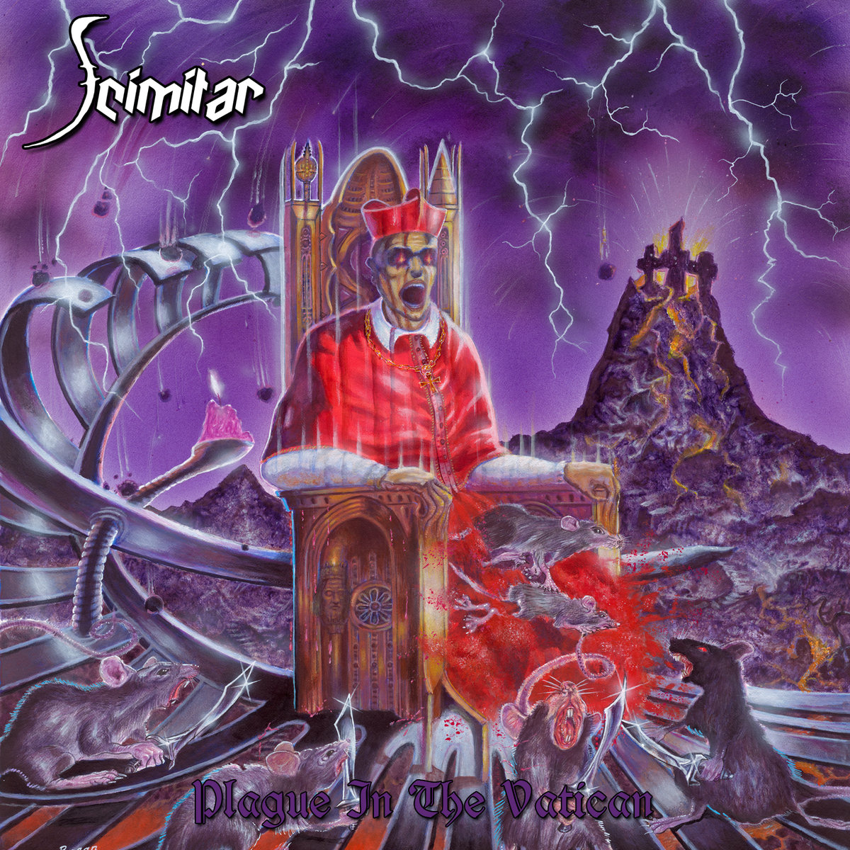 Plague in the Vatican by Scimitar (EP): Reviews, Ratings, Credits, Song list - Rate Your Music